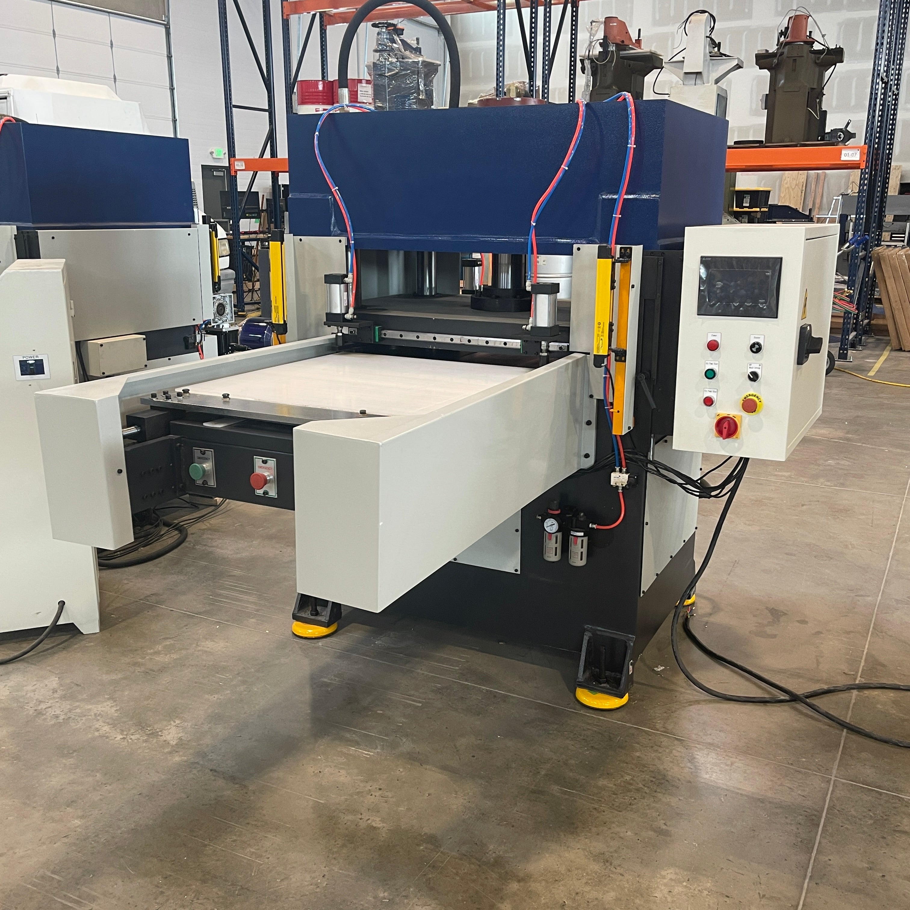 40% OFF FLOOR MODEL! NEW 50 Ton Mini Beam Platen Press with Automatic ...